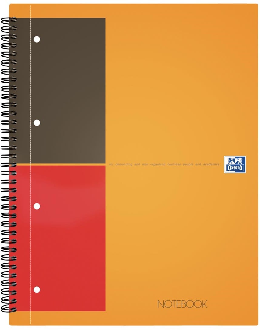 Oxford INTERNATIONAL notebook, 160 pages, ft A4+, ligné bij VindiQ Office