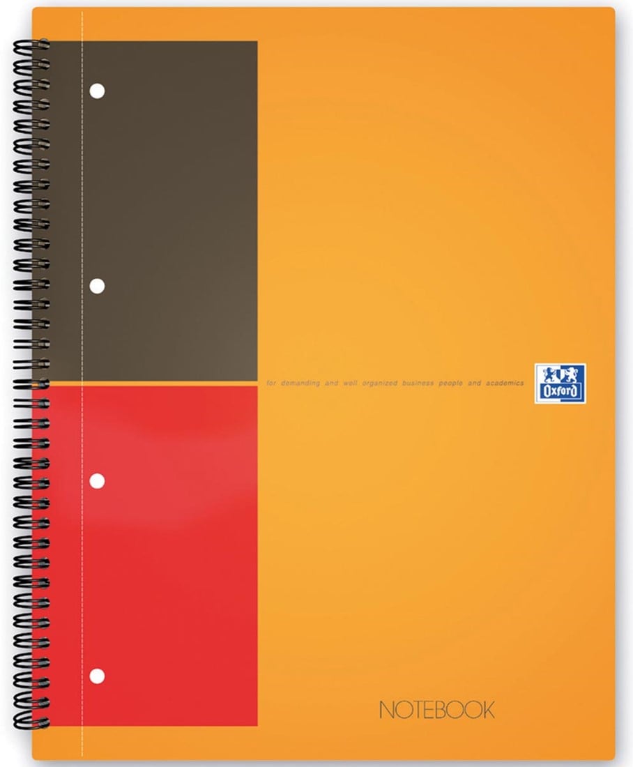 Oxford INTERNATIONAL notebook, 160 pages, ft A5+, ligné bij VindiQ Office