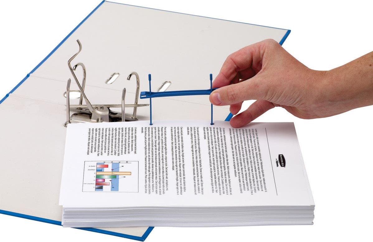 Bankers Box Pro Clip, blauw, doos van 50 stuks bij VindiQ Office