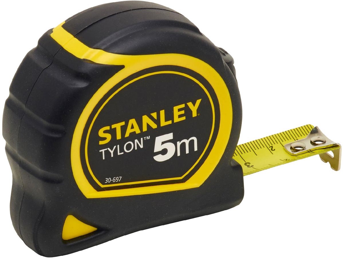 Stanley rolmeter Tylon 5 m x 19 mm bij VindiQ Office