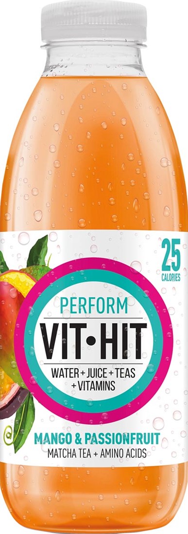 Vit Hit vitaminedrank Perform, flesje van 50 cl, pak van 12 stuks bij ...