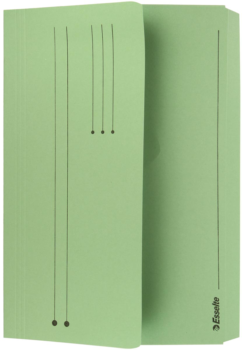 Esselte documentenmap Pocket File groen bij VindiQ Office
