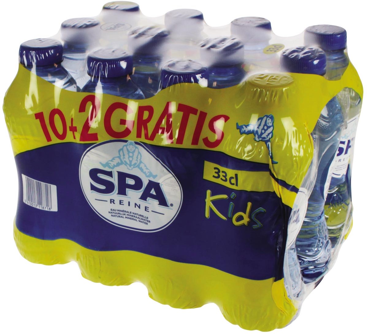 Spa Reine eau, bouteille de 33 cl, paquet de 24 bouteilles bij VindiQ ...