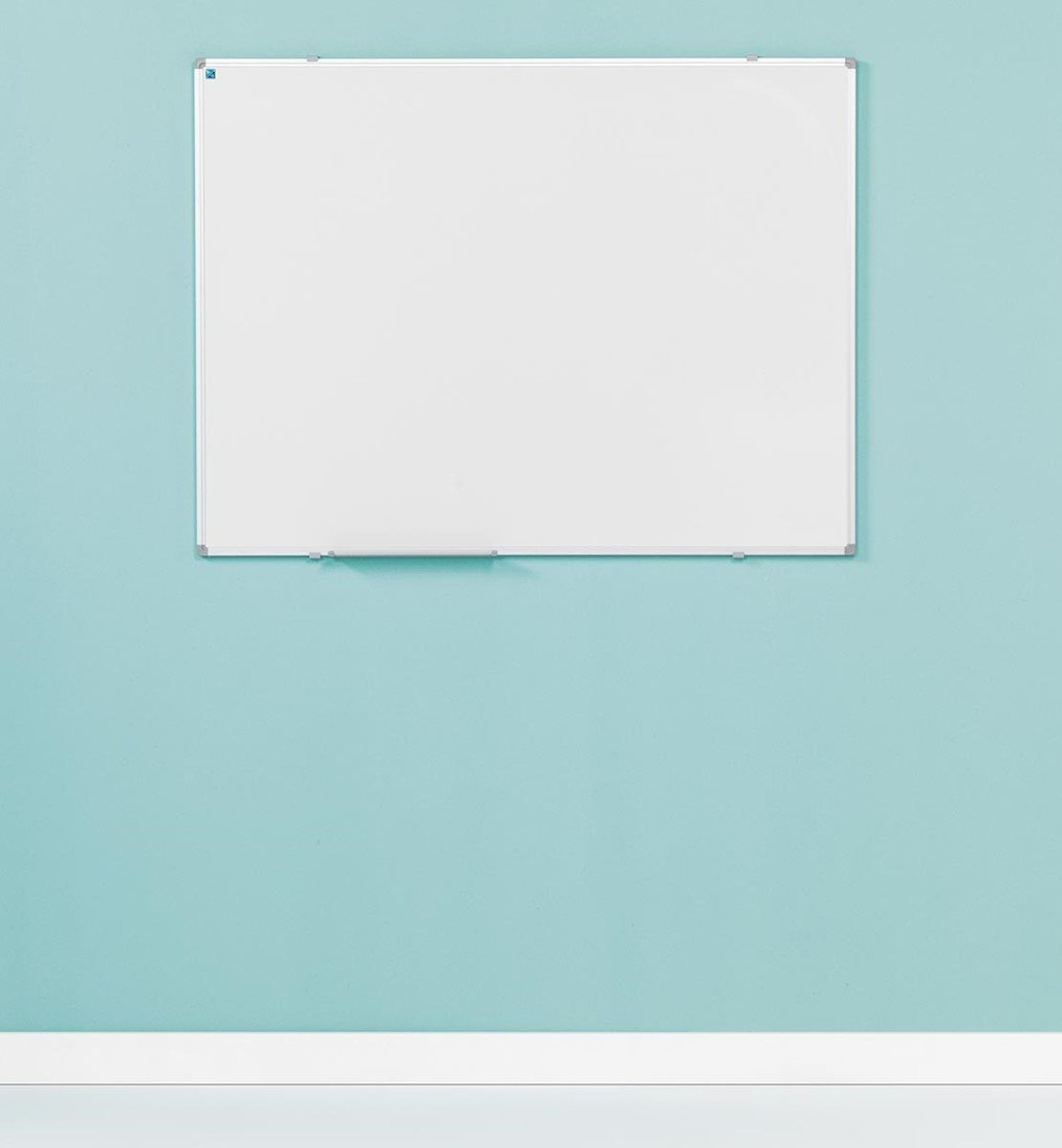 Smit Visual whiteboard, gelakt staal, magnetisch, 180 x 90 cm bij ...