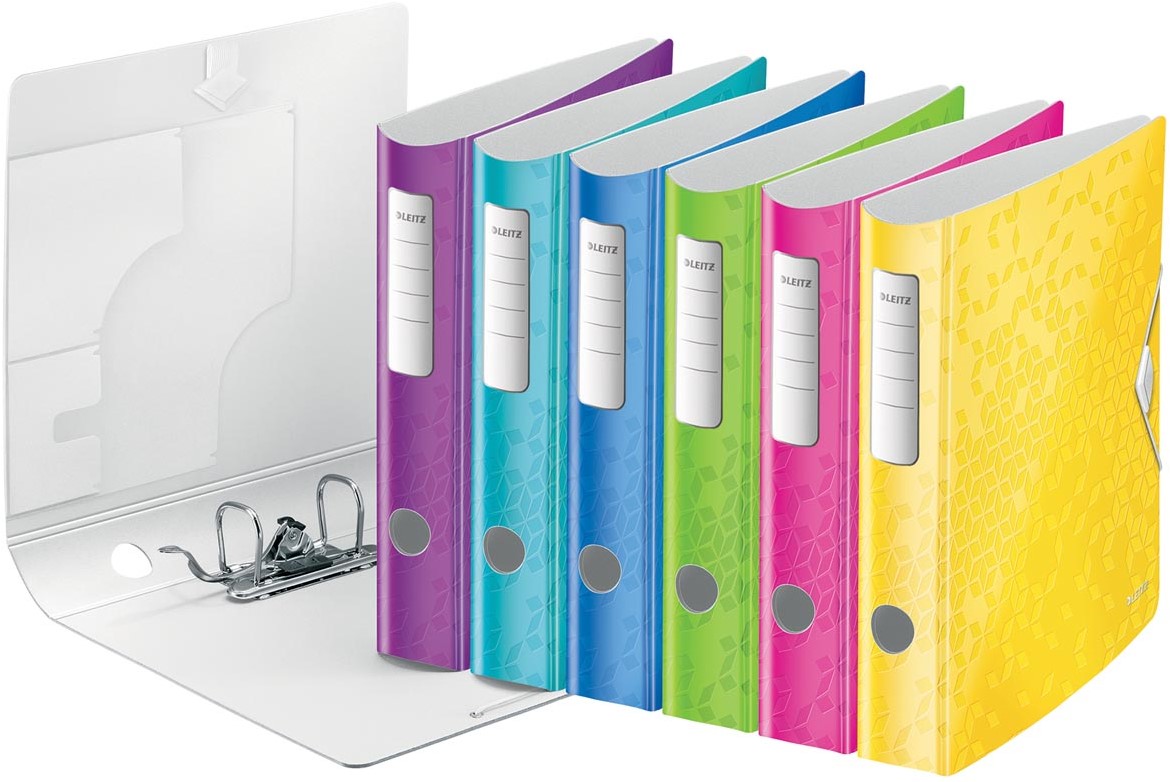Leitz WOW ordner Active, geassorteerde kleuren, rug van 6,5 cm bij ...
