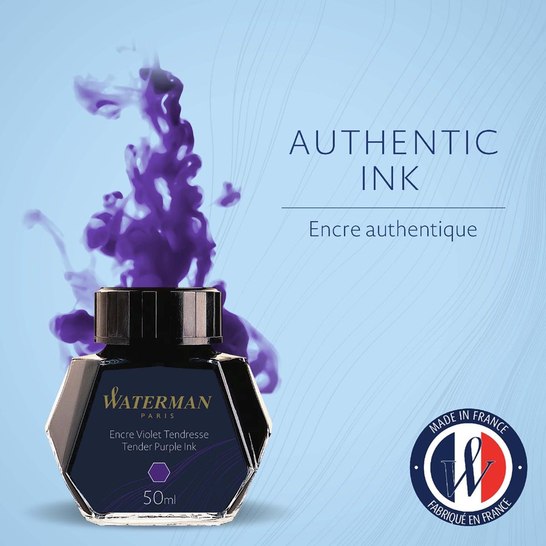 Waterman encre 50 ml, violet (Tender) bij VindiQ Office