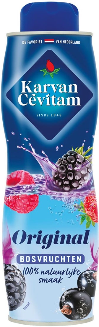 Karvan Cévitam sirop, bouteille de 60 cl, fruits de la forêt bij VindiQ ...