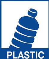 V-Part magneetsticker PLASTIC, blauw bij VindiQ Office