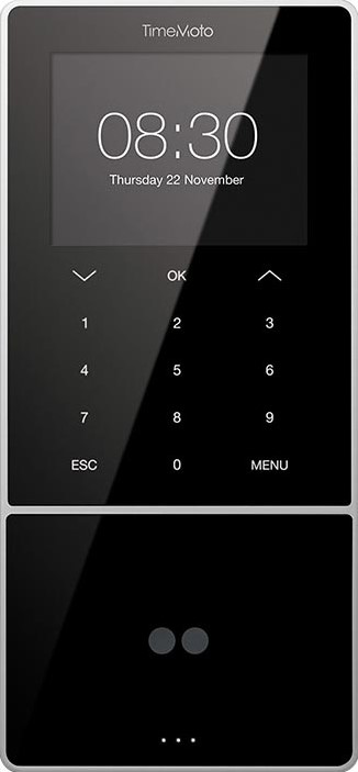 Safescan TimeMoto TM-838 SC tijdsregistratiesysteem met MIFARE, RFID en gezichtsherkenning bij ...