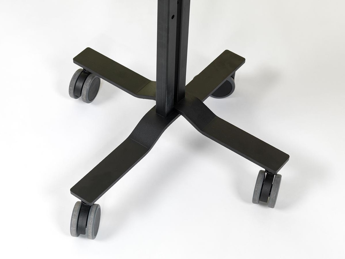 Smit Visual whiteboard, emaille, magnetisch, verrijdbaar, 75 x 120 cm ...