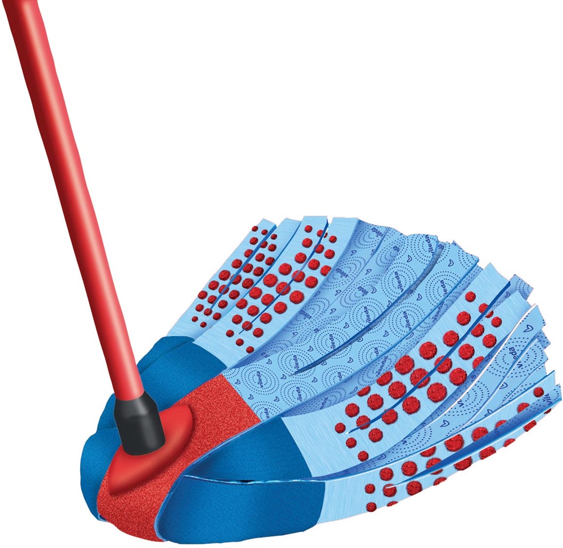 Vileda mop en steel Supermocio 3Action bij VindiQ Office