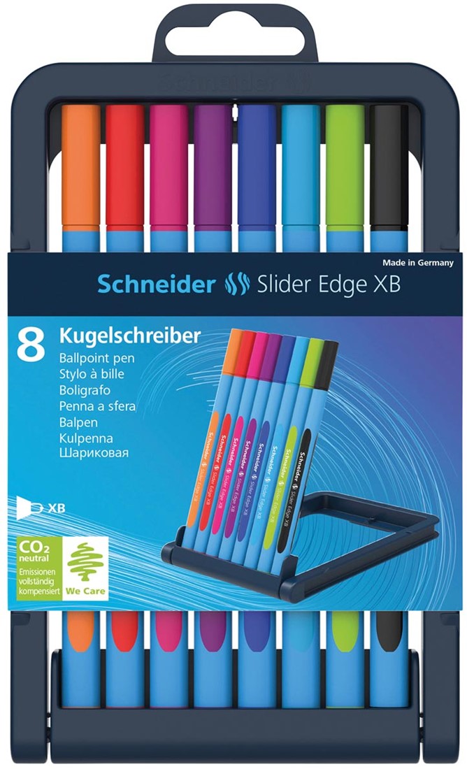 Schneider stylo bille Slider Edge, pointe extra large, couleurs ...