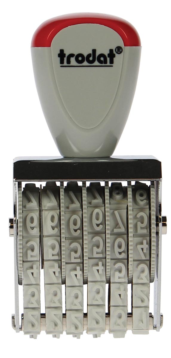 Trodat nummerstempel Classic Line bij VindiQ Office