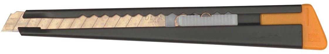 Olfa Cutter 180 black, op blister bij VindiQ Office