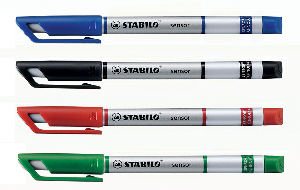 STABILO SENSOR fineliner, 0,3 mm, blauw bij VindiQ Office