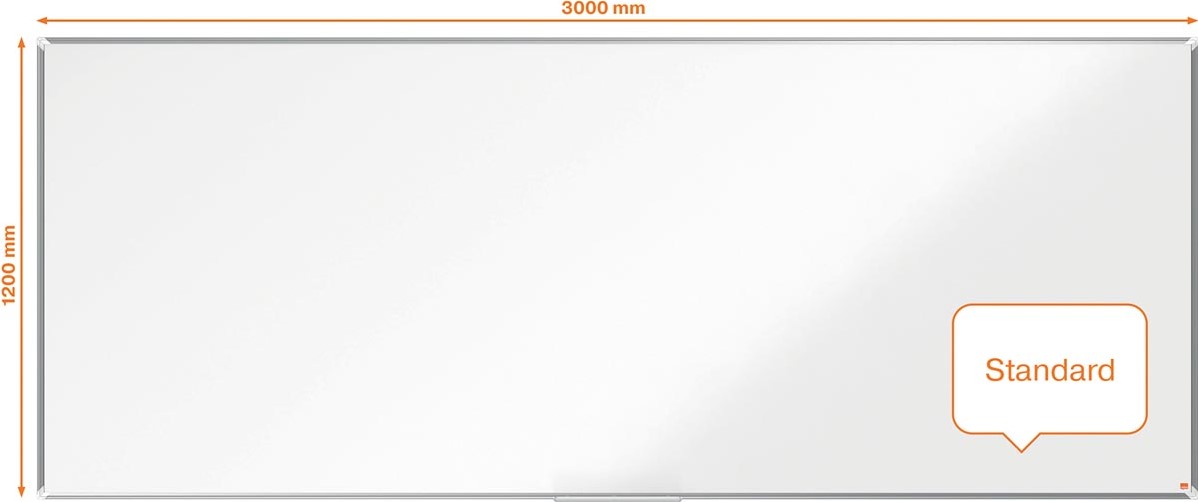 Nobo Premium Plus tableau blanc magnétique, acier laqué, ft 300 x 120 ...