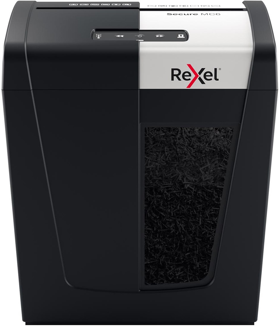 Rexel Secure papiervernietiger MC6 bij VindiQ Office