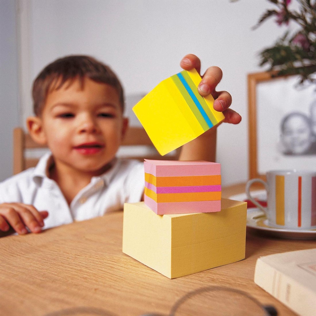 Post-it Notes mini cube, 400 feuilles, ft 51 x 51 mm, vert bij VindiQ ...