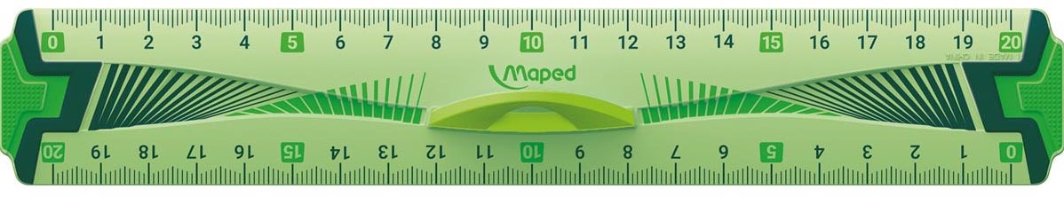 Maped decimeterlat Flex dubbele decimeter, 20 cm bij VindiQ Office