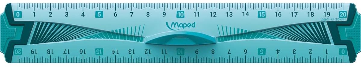 Maped decimeterlat Flex dubbele decimeter, 20 cm bij VindiQ Office