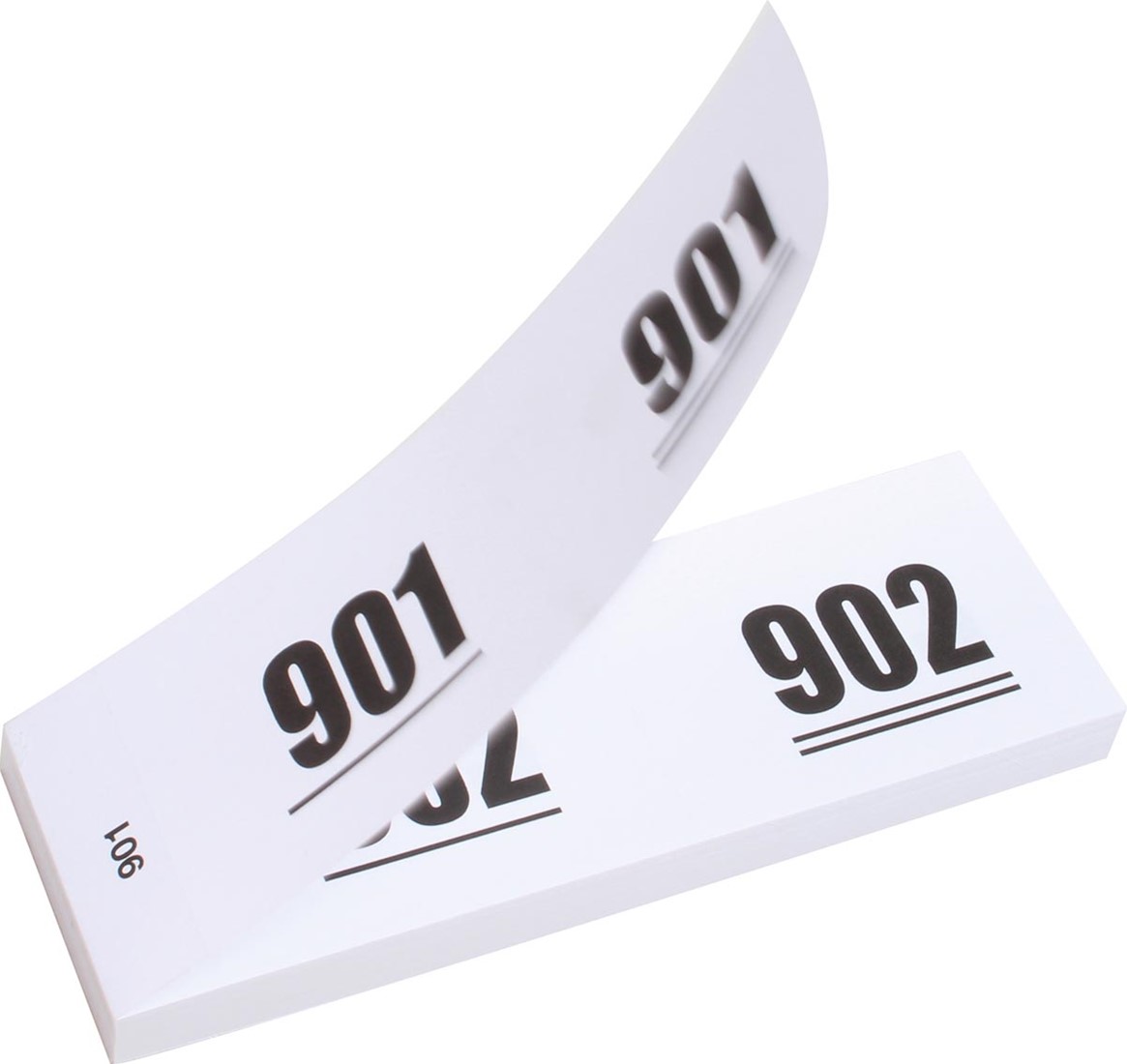 Nummer-/ garderobeblokken bij VindiQ Office