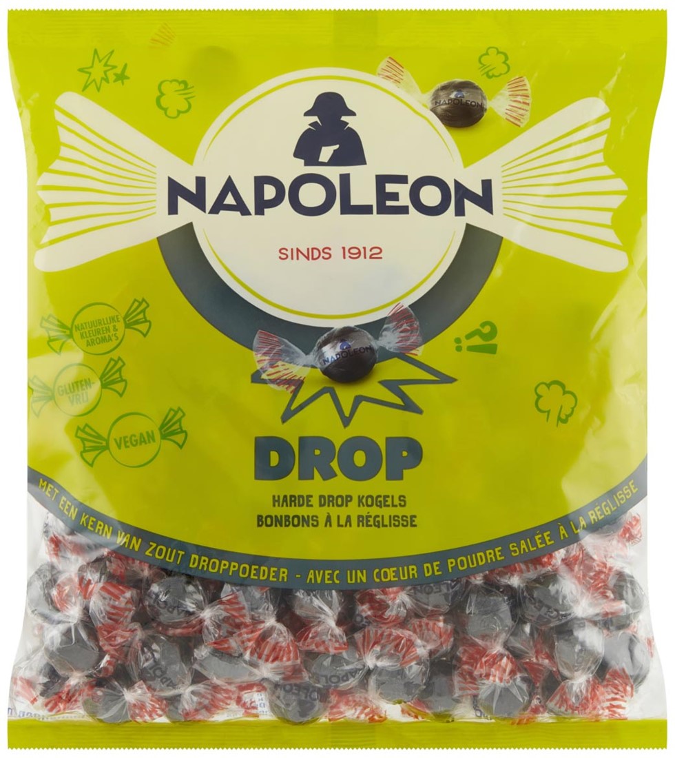 Napoleon snoepjes drop, zak van 1 kg bij VindiQ Office