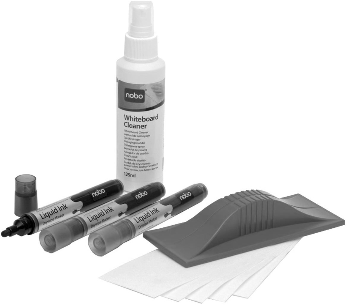 Nobo whiteboard starterkit bij VindiQ Office