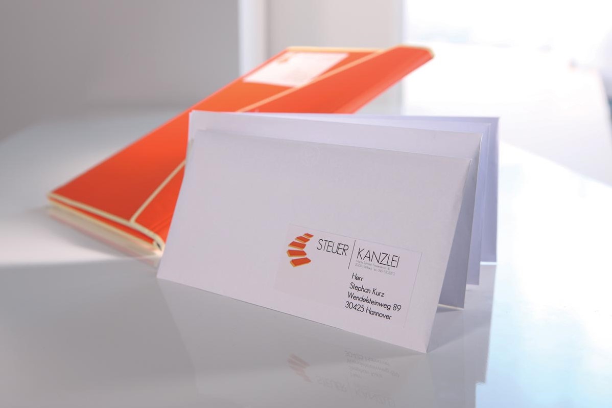 Avery Zweckform 3484, étiquettes universelles, Ultragrip, blanc, 100 ...