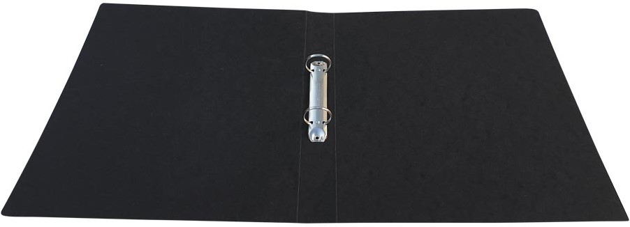 Bronyl ringmap, voor ft A4, uit glanskarton, 2 ringen van 25 mm, zwart ...