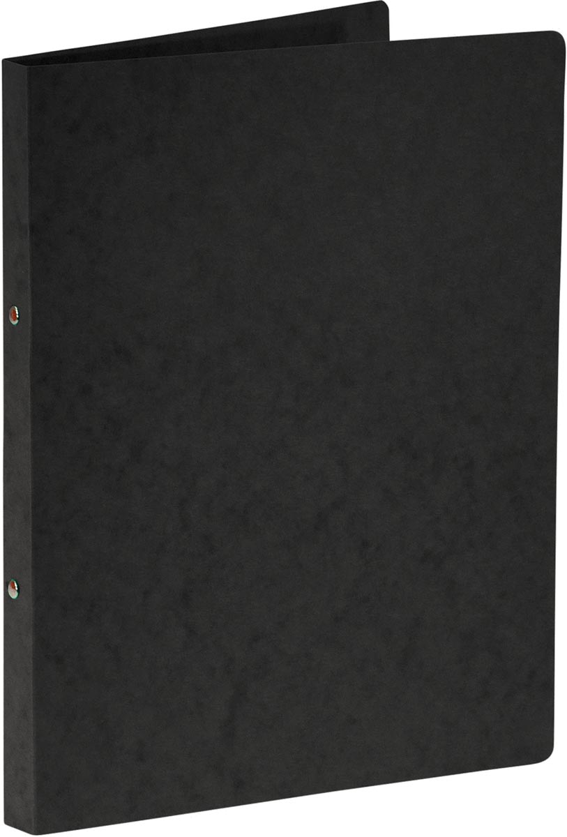 Bronyl ringmap, voor ft A4, uit glanskarton, 2 ringen van 16 mm, zwart ...