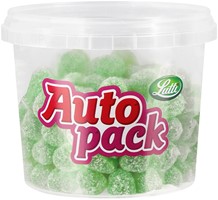 Lutti autopack snoep groentjes, doos van 200 g bij VindiQ Office
