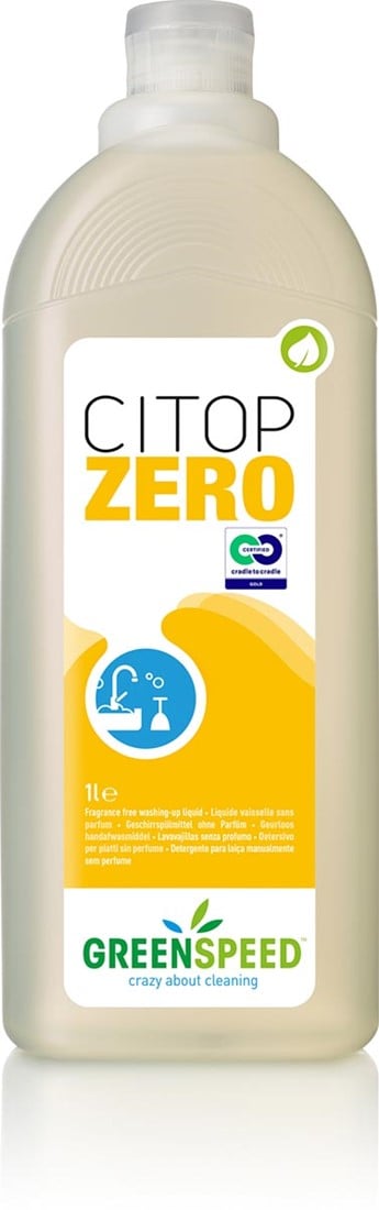 Greenspeed Citop Zero handafwasmiddel, fles van 1 l bij VindiQ Office