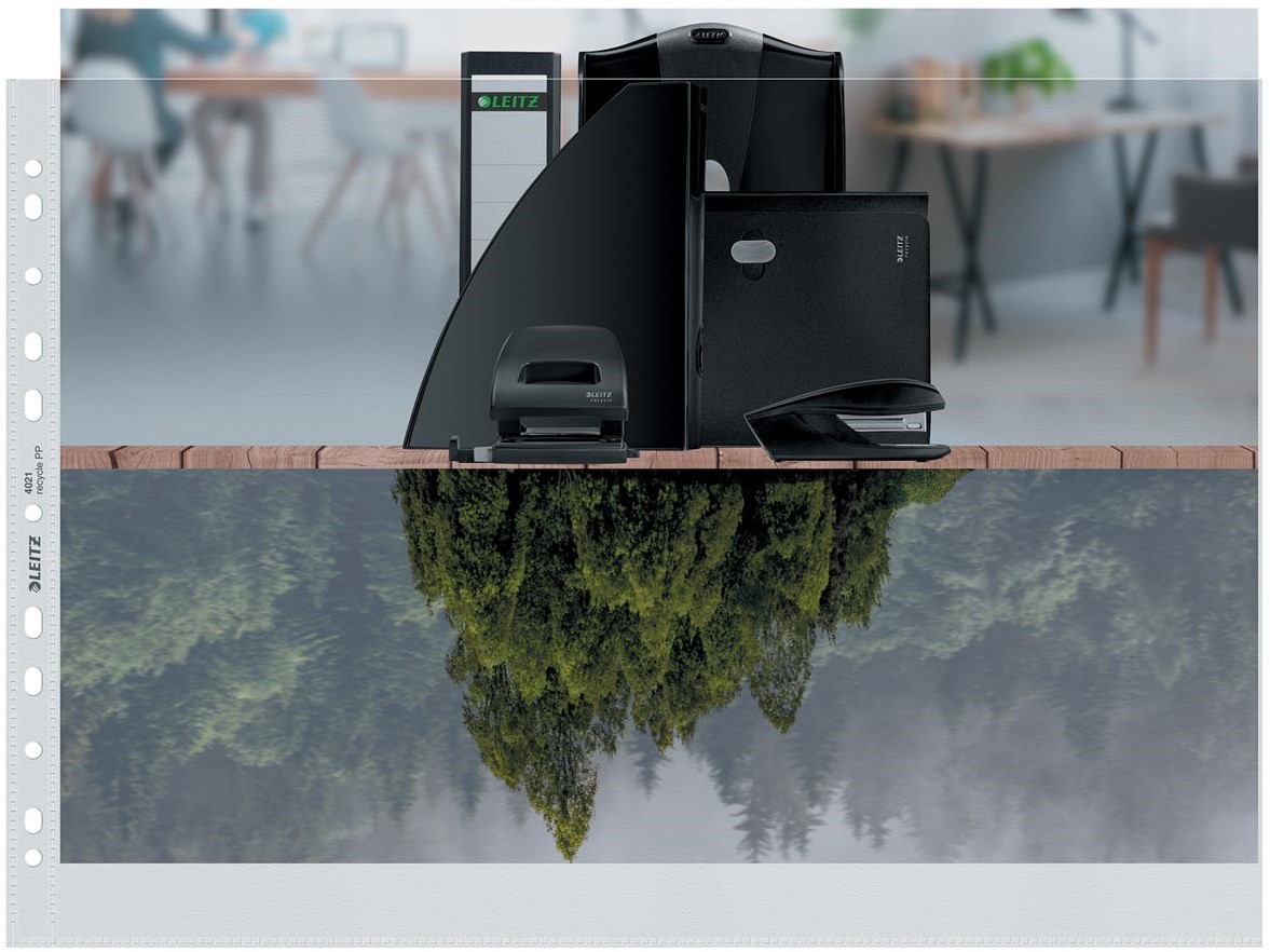 Leitz Recycle geperforeerde showtas, ft A3 landscape, 100 micron ...
