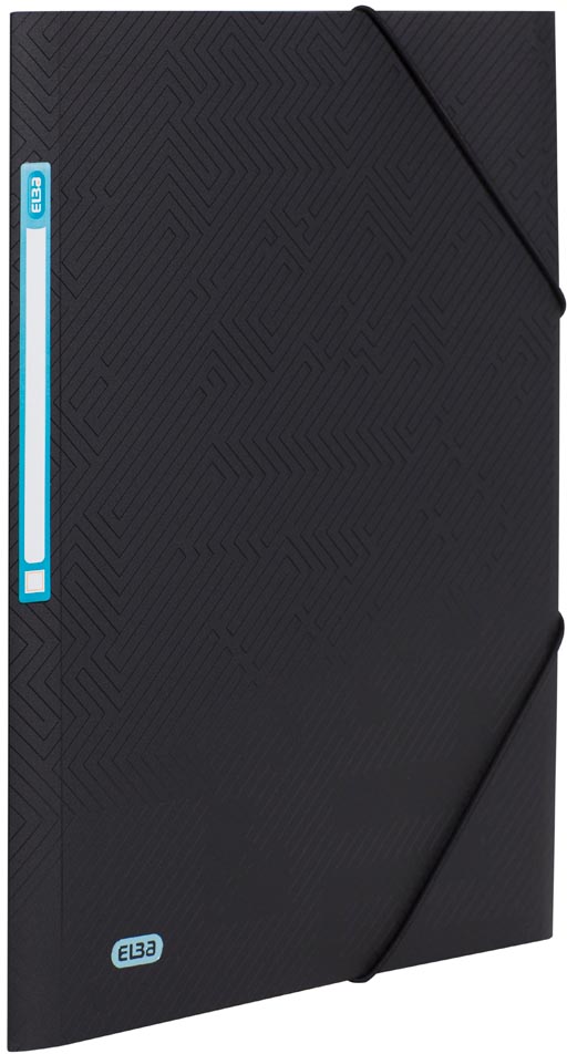 Elba Urban farde à rabats, pour ft A4, en PP, noir bij VindiQ Office