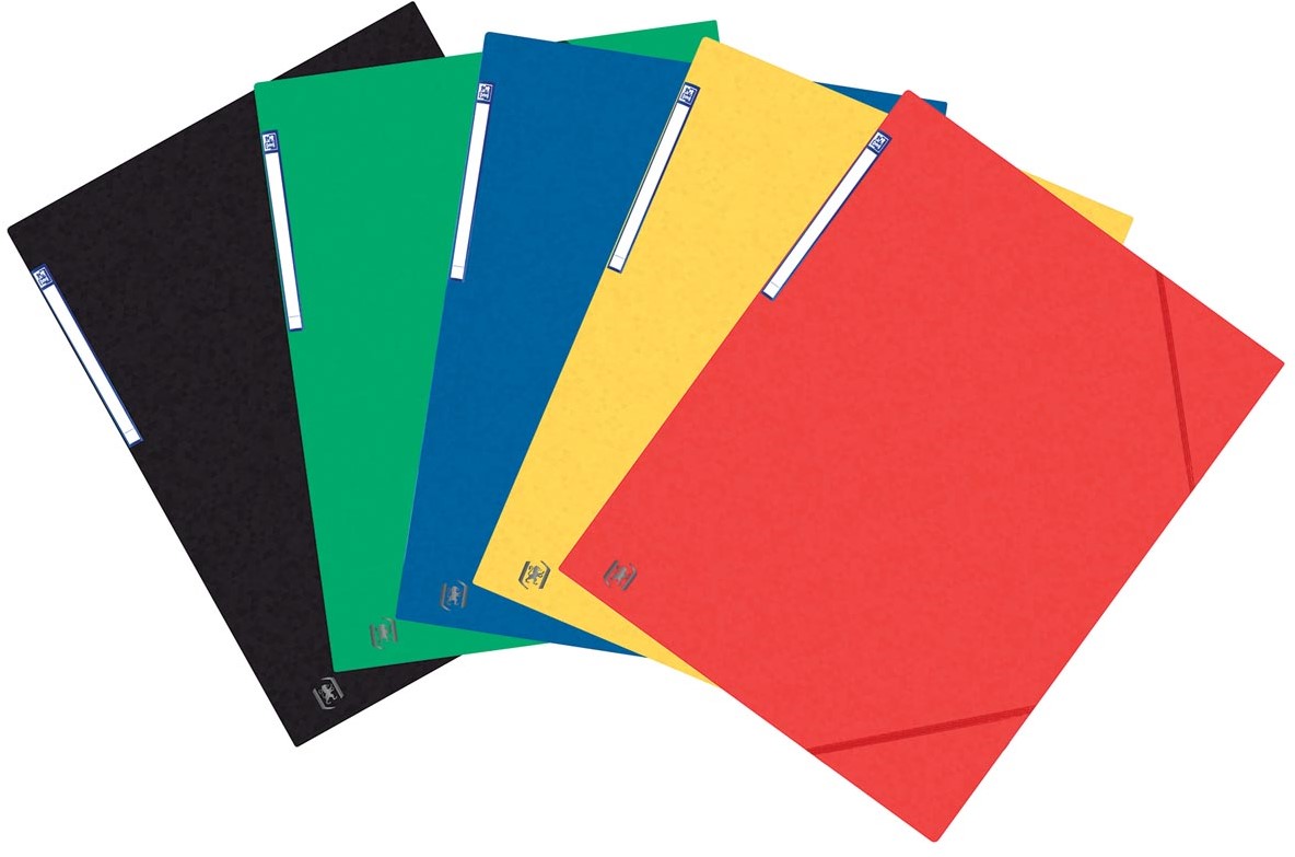 Oxford Top File+ farde à rabats, pour ft A3, couleurs assorties bij ...