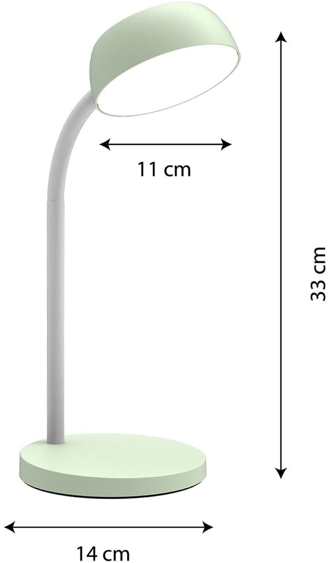 Unilux bureaulamp Tamy, LED, groen bij VindiQ Office