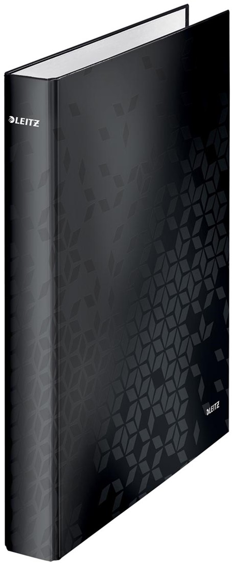 Leitz WOW ringmap 2 ringen, zwart bij VindiQ Office