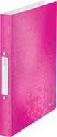 Leitz WOW ringmap, uit PP, ft A4, roze bij VindiQ Office