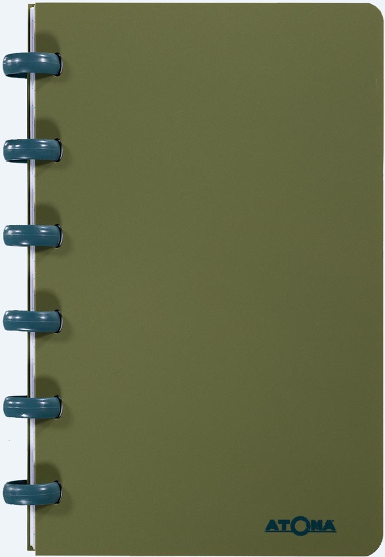 Atoma Terra cahier, ft A6, 120 pages, quadrillé 5 mm bij VindiQ Office