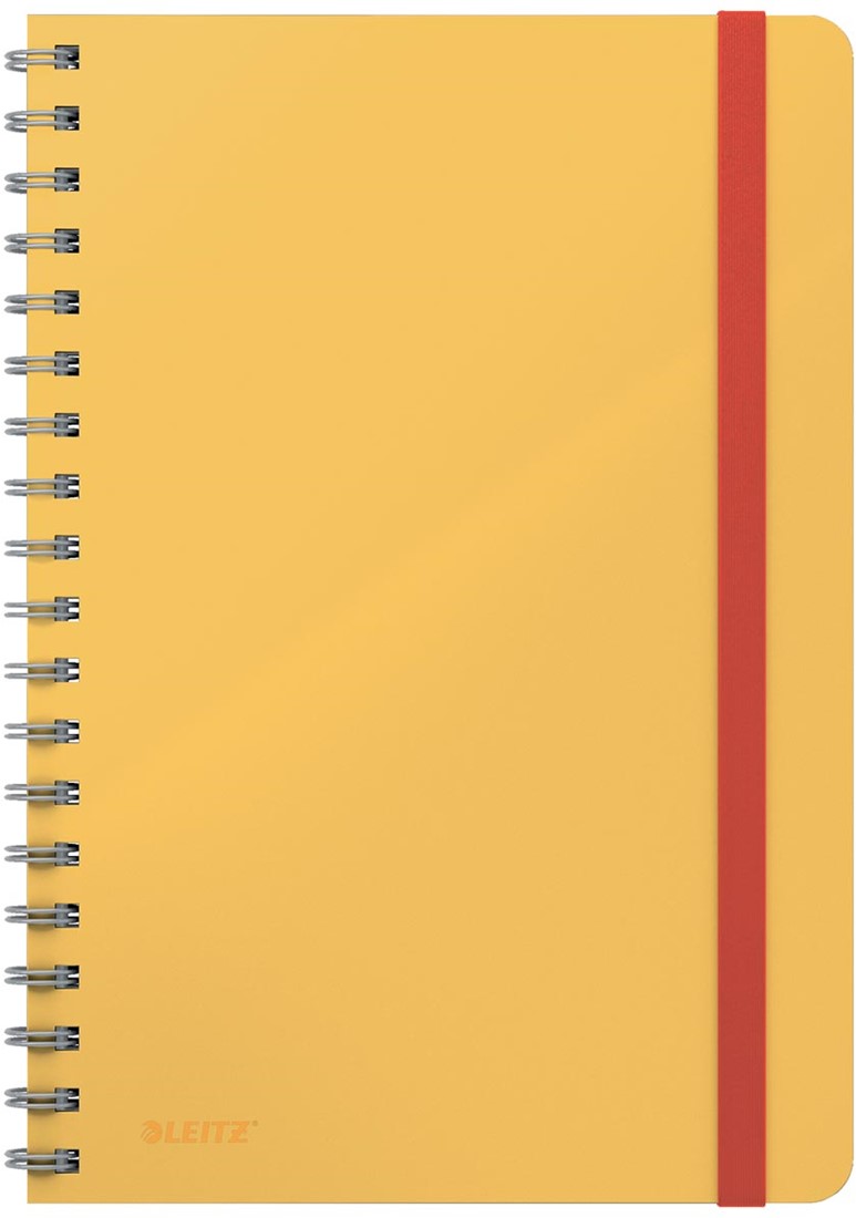 Leitz Cosy carnet de notes spiralé, pour ft B5, ligné, jaune bij VindiQ ...