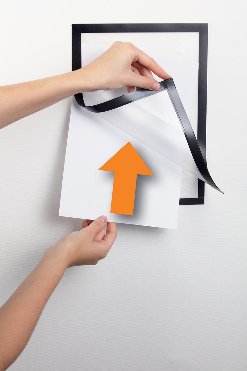 Durable Duraframe Wallpaper zelfklevend kader formaat A4, zwart bij ...