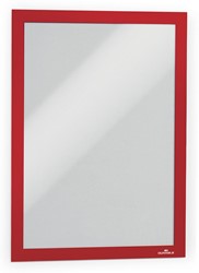 Durable Duraframe A4 argent, en sachet brochable bij VindiQ Office