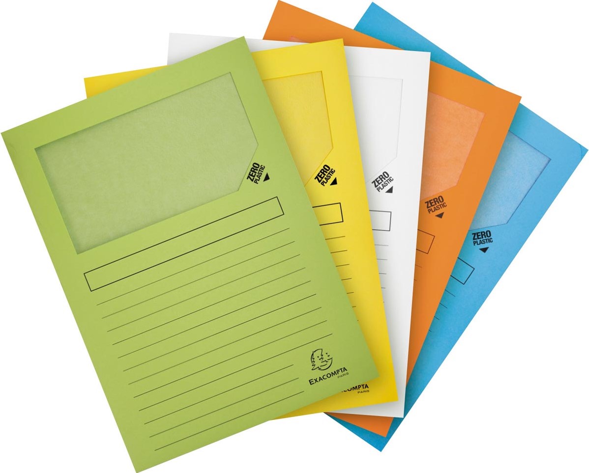 Exacompta l-map Forever, pour ft A4, paquet de 25 pièces, couleurs ...