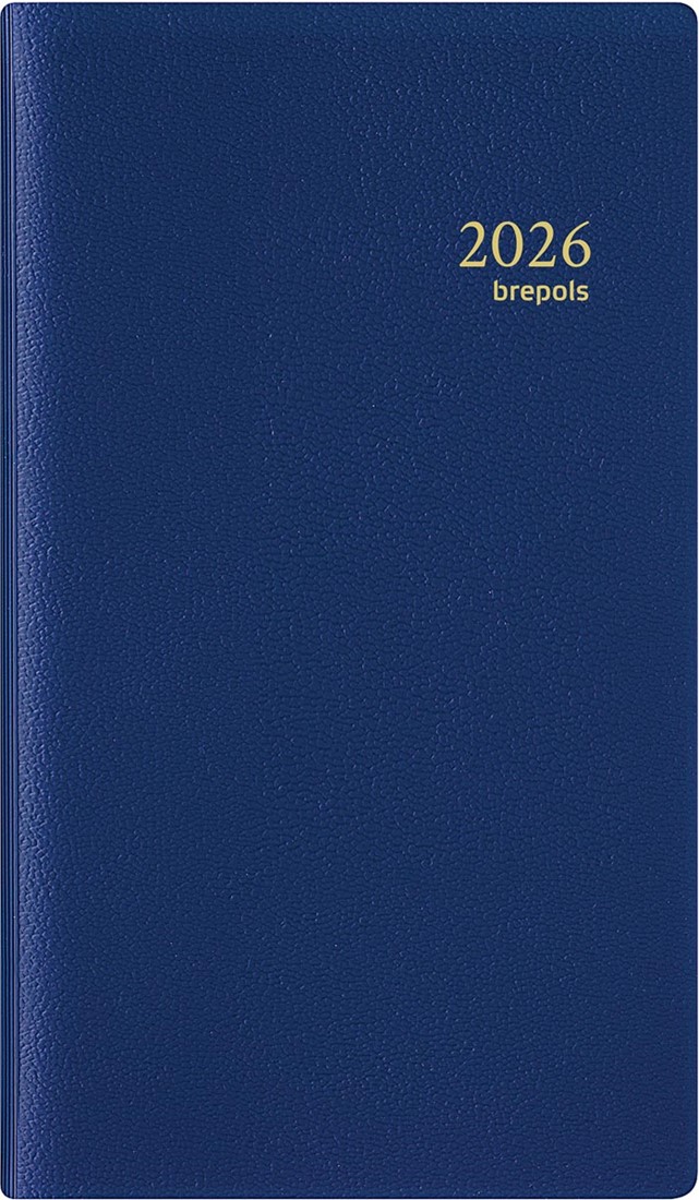 Brepols agenda Interplan Genova 6-talig, blauw, 2026 bij VindiQ Office