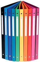 Exacompta ringmap, voor ft A4, uit ondoorschijnend PP,4 ringen van 15mm ...