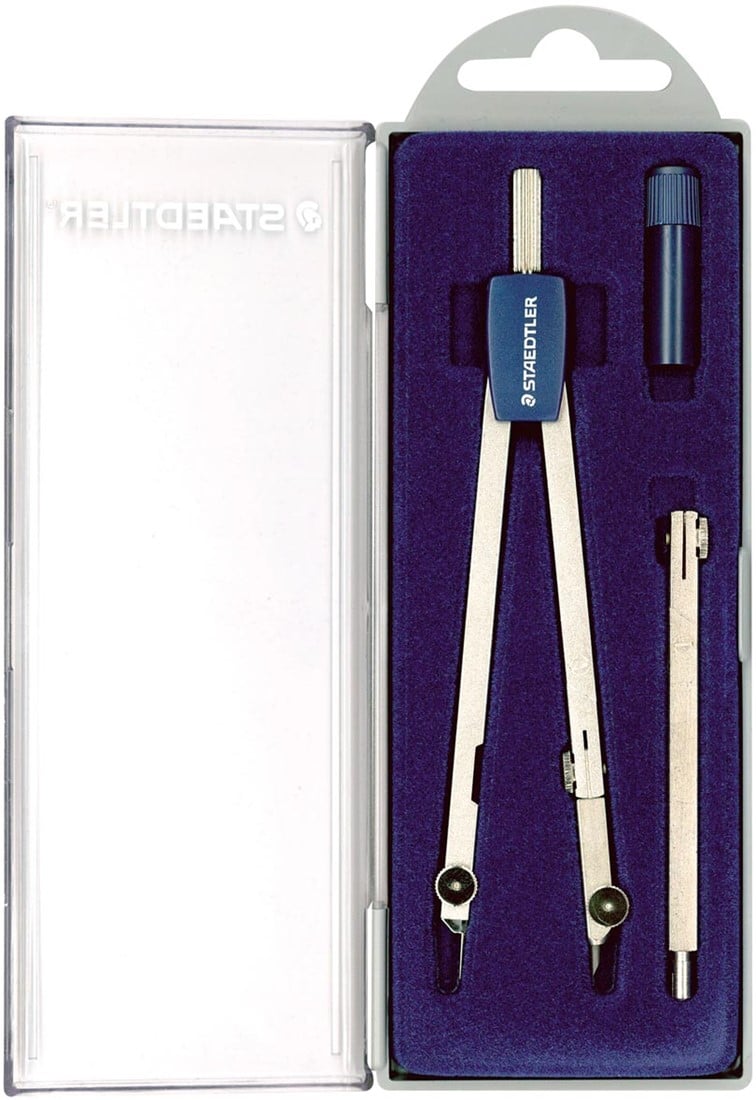Staedtler compas Mars 559 Arco, coffret de 1 compas avec étui-mines et ...