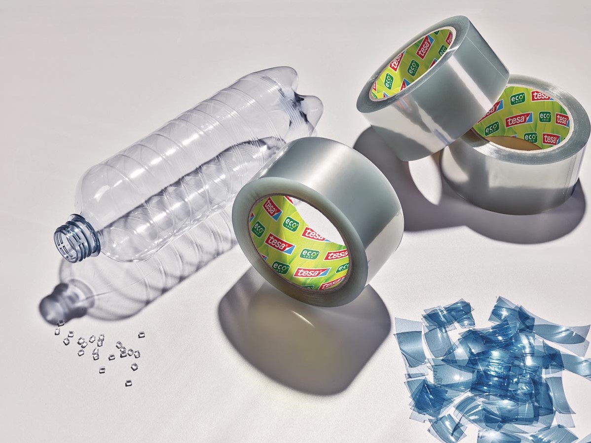 Tesapack eco & ultra strong ecologo, 50 mm x 66 m, transparant bij ...