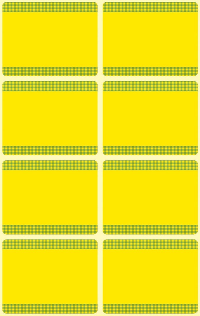 Avery étiquettes congelation en blister, jaune, 40 étiquettes bij ...