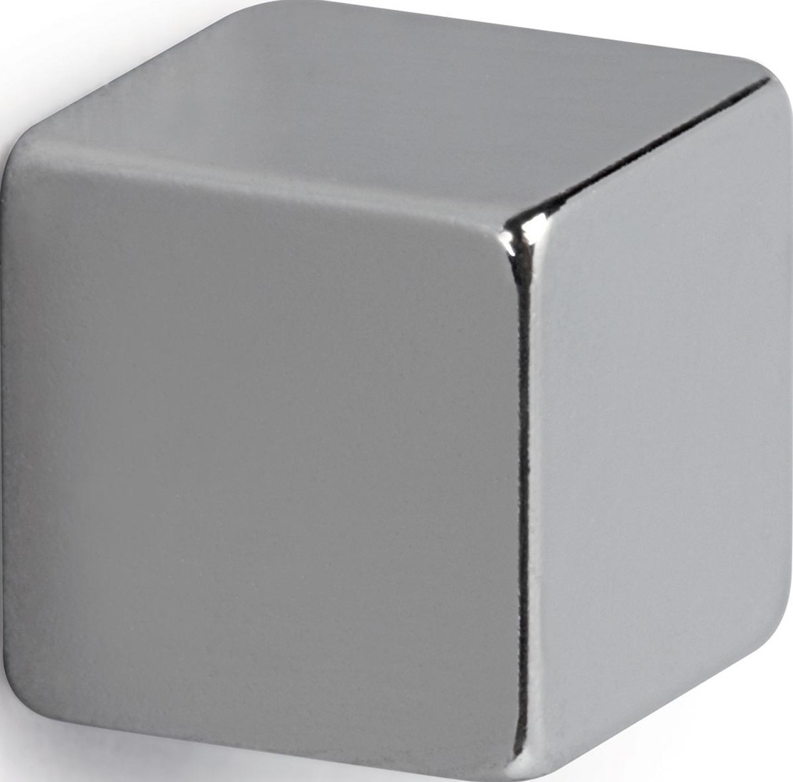 MAUL Aimant néodyme, forme Cube, 1x1x1cm, 3,8kg, blist 4pc, argent ...