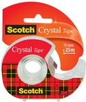 Scotch Crystal tape, rekverpakking, 19 mm x 7.5 m, 2 rollen + 1 gratis bij VindiQ Office